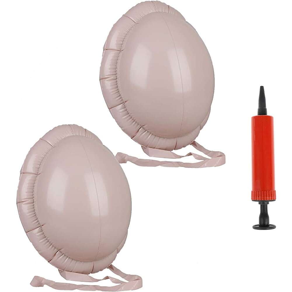 Selm 2Pack Santa Big Belly Inflatable, Santa Claus Beer Belly with Mini ...