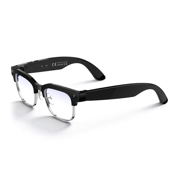 LUOMATE AI Smart Glasses with 1080P HD Camera & Polarized Lenses, Real ...