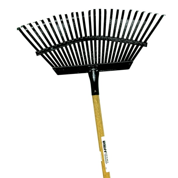 Midwest Rake LLC 43120 18" Steel Leaf Rake - Walmart.com