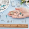 1Box DIY Ohm/Aum Dangle Earring Making Kits Including Lotus & Leaf ...