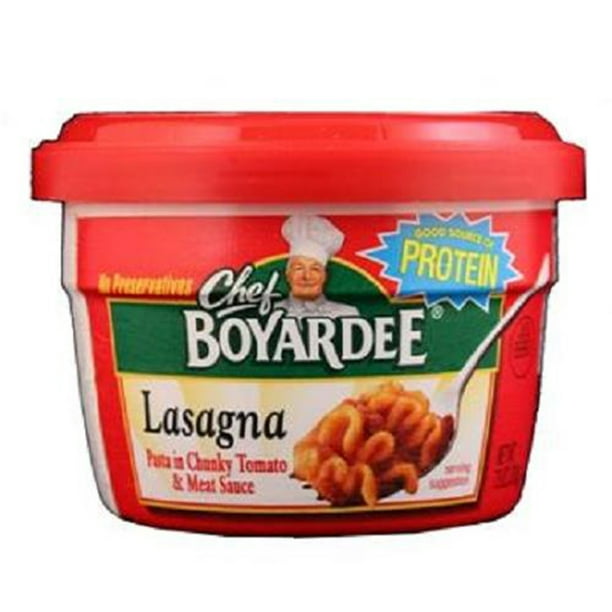 Product Of Chef Boyardee, Lasagna Bowl, Count 1 - Spaghettis & Pasta ...