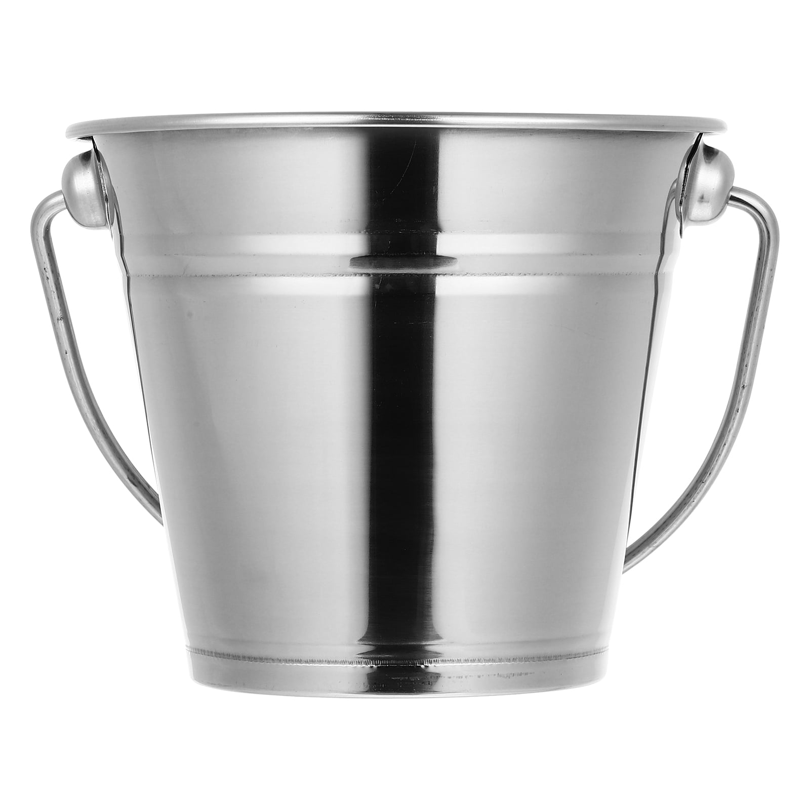 OUNONA Bucket Ice Metal Galvanized Buckets Steel Stainless Container ...