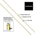 KoolJewelry 14k Yellow Gold Filled Round Wheat Chain Pendant Necklace ...