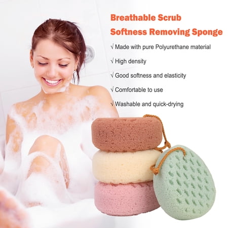 Bath Sponges Exfoliating Removing Sponge Softness Hollow Mesh ...