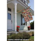 Toland Home Garden Flower Foray Floral Spring Flag Double Sided 28x40 ...