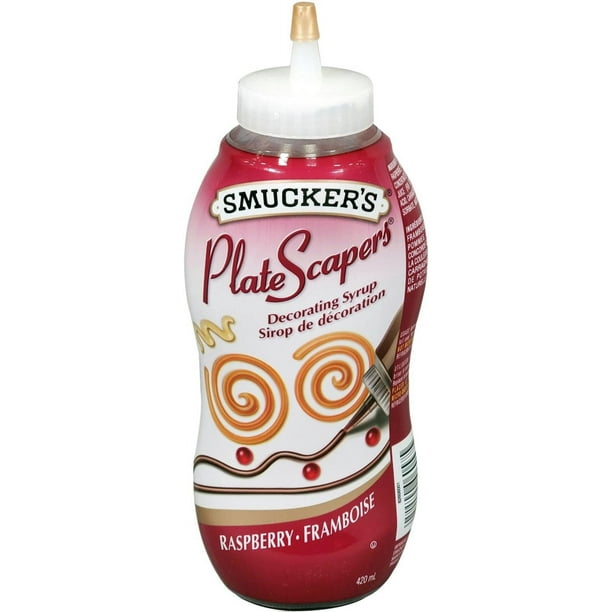 Smucker's Plate Scrapers Raspberry Syrup - Perfect for Breakfast ...