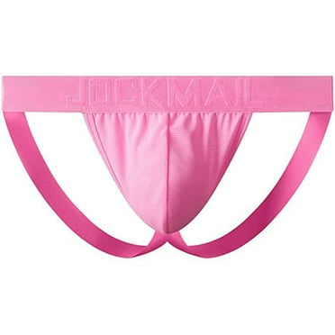 JOCKMAIL Mens Jockstraps Underwear Wide Belt Athletic Supporter ...