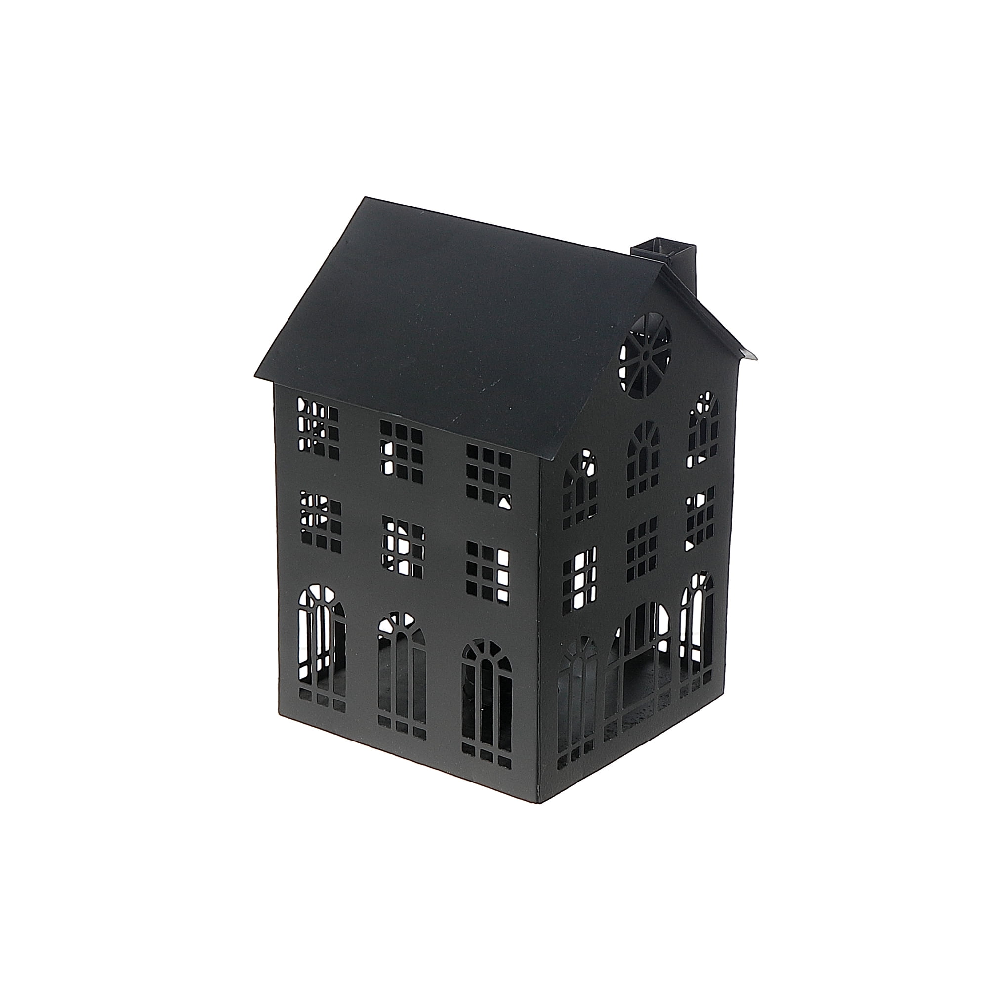 Click here for Ih Casadécor Black Metal House Tealight Holder (La... prices