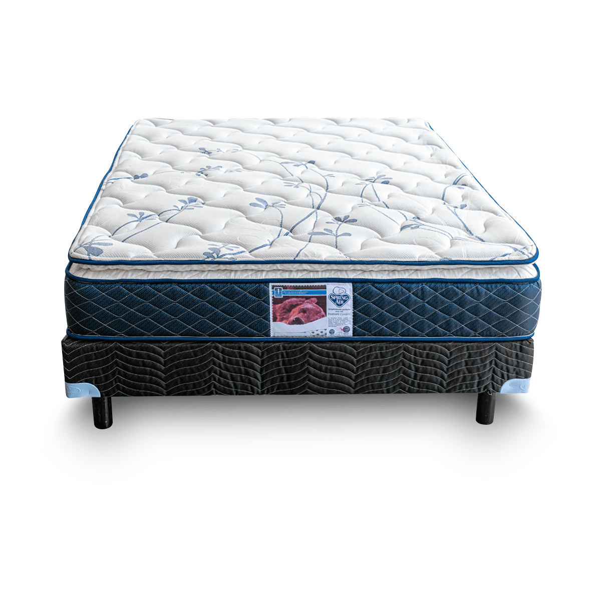 Colchón King Size + Box Spring Air Carmín Sp | Walmart en línea