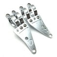 HTT-MOTOR Chrome 41mm Turn Signal Clamps Headlight Mount Bracket Fork ...