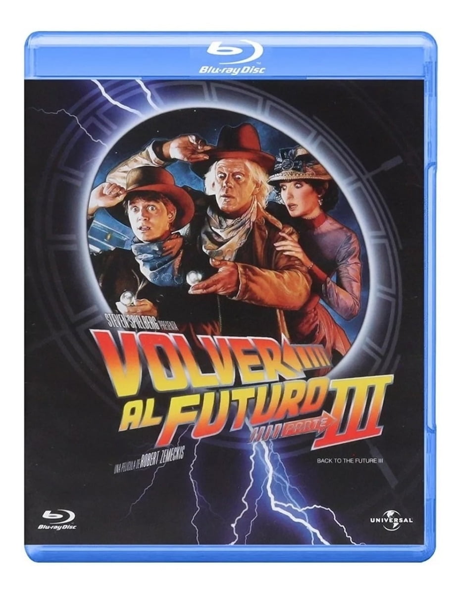 Volver Al Futuro 3 Tres Back To The Future Pelicula Blu ray Universal ...