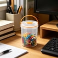 ToyKingdee Airtight Leakproof Food Storage Container with Handle ...