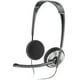 Plantronics, PLNAUDIO478, Audio 478 Corded Headset, 1, Black,Chrome ...