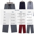 Cekizud Pants for Men Bandage Elastic Waist Casual Fashionable Full ...