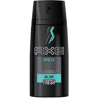 Axe Mens Twin Deodorant Body Spray, Apollo Fragrance, 150ml (5.07oz) 2 ...