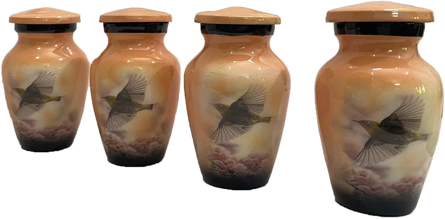 Urnsdirect2u Blue Loving Bird Token Urn Set of 2 - Walmart.com