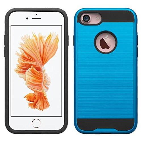Apple iPhone 7 Case, Slim Hybrid Dual Layer Shock Resistant Armor Case ...