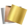 Crafasso Metallic Mirror cardstock, Gold, 12in12in, 300g, 15sheets ...
