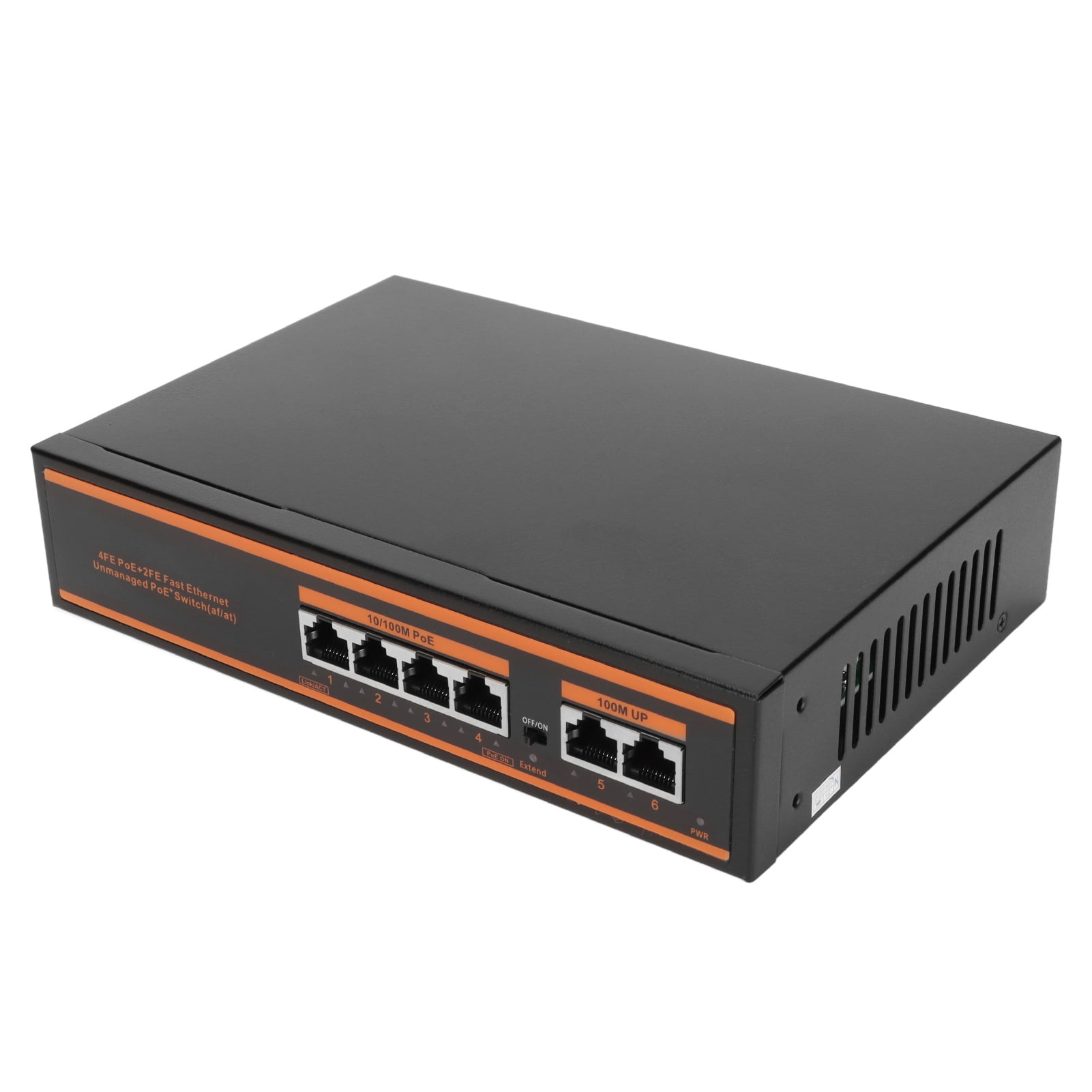 Poe Switch, Poe Switch 6 puertos Ethernet Network Switch Poe Switch ...