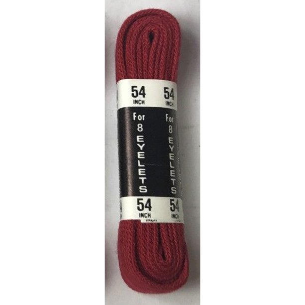Flat Athletic 54 Inch Shoe Laces Cotton Made in the USA - Walmart.com