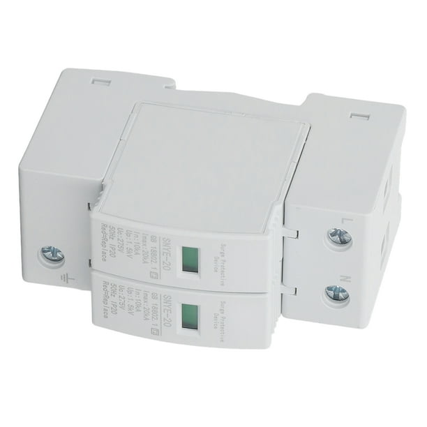 Dispositivo de protección contra sobretensiones, protector contra sobretensiones 20KA ...