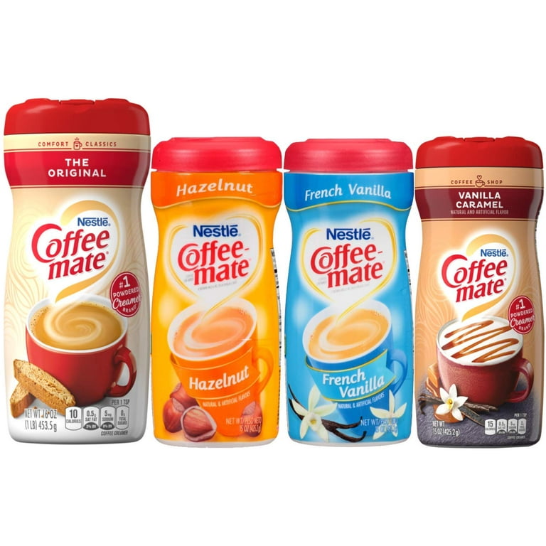 Coffee Mate Powdered Creamer Variety Pk, Of Each Of The, 60% OFF