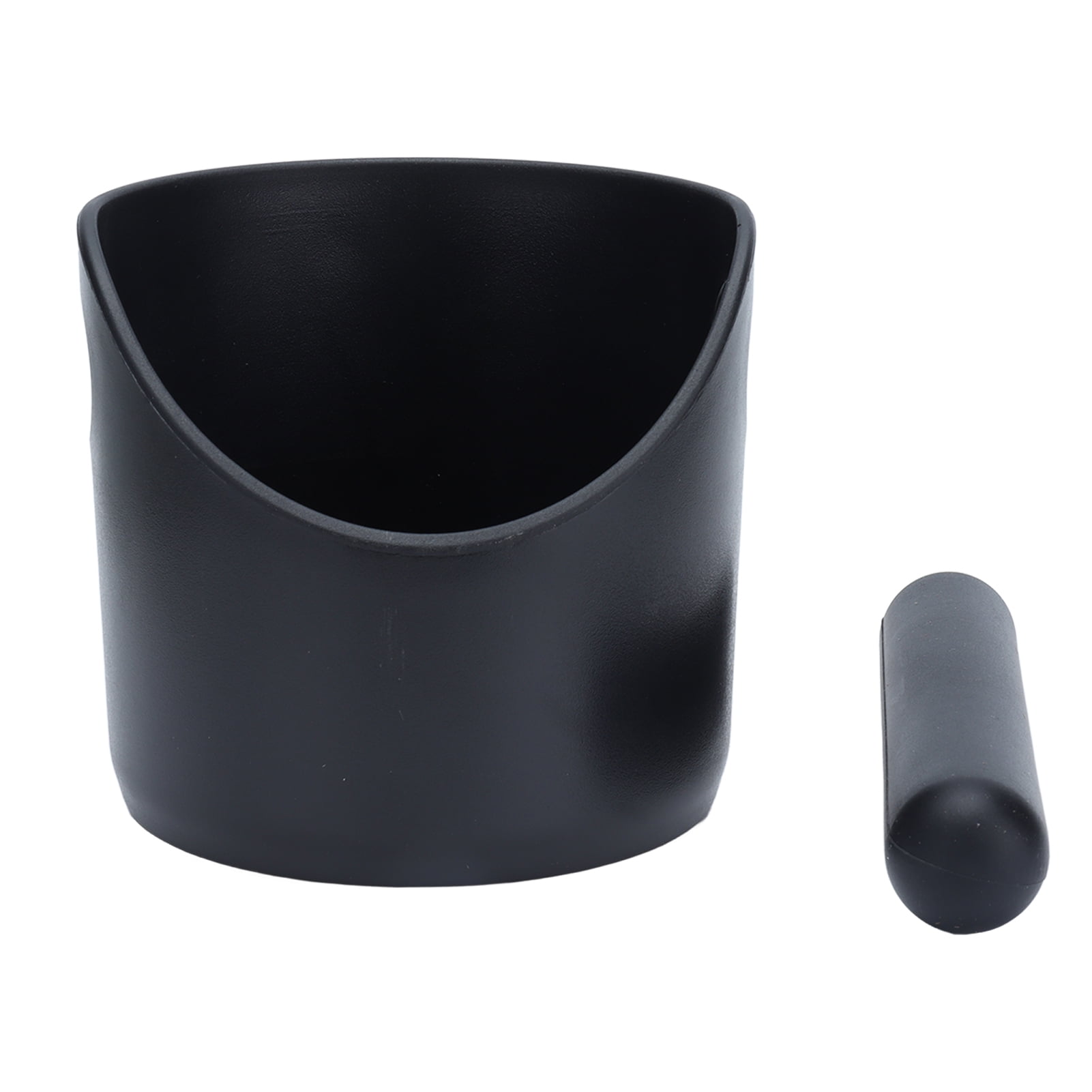 Domqga Oblique Black Coffee Knock Box Grounds Box Knock Bin For Coffee ...