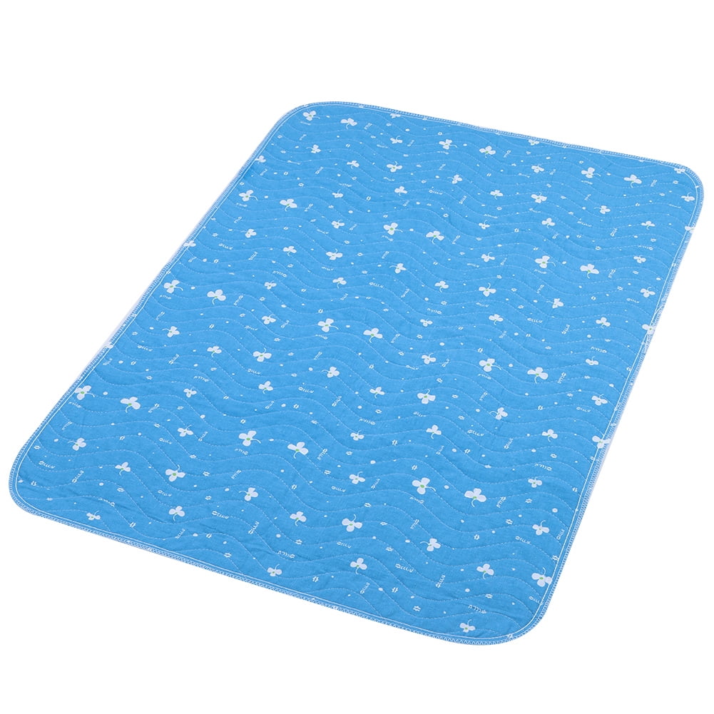 Reusable Underpad Washable Waterproof Kids Adult Incontinent Pad Blue ...