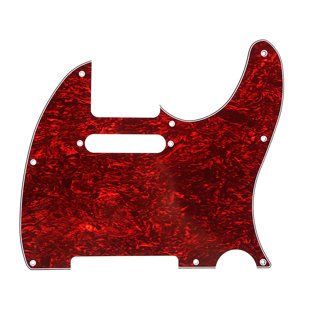 Nitouy 3Ply Aged Pearloid Pickguard Tele Style Guitar Pickguard Aged ...