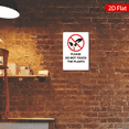 8x12 Inch Metal Wall Art Rectangle Vintage Garden Warning Sign Do Not ...