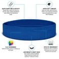 Suddora Neon Blue Athletic Sweatband Headband for Sports & Workout ...