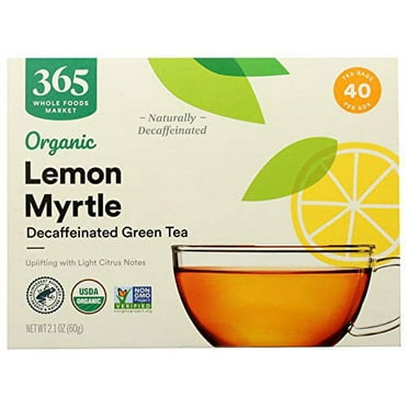 Numi Decaf Organic Ginger Lemon Green Tea Bags, 16 Count - Walmart.com