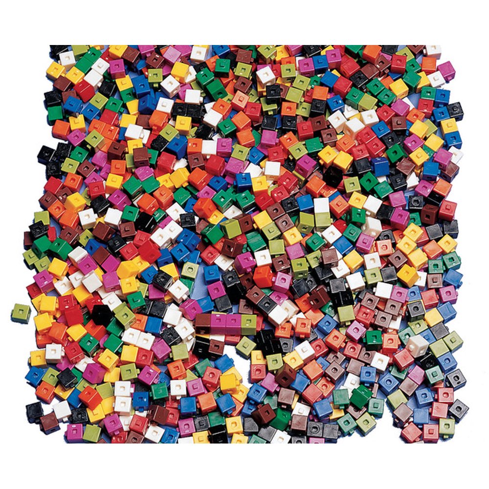 School Specialty Interlocking Centimeter Cubes, 1000-Piece - Walmart ...