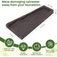 3 Pack Rubber Downspout Splash Block Rain Gutter Down Spout Drain Trays ...