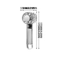 Transparent Portable USB Carabiner Fan, High-Power Clip-On Outdoor ...