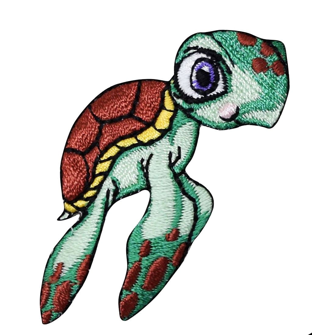 Baby Sea Turtle - Iron on Applique/Embroidered Patch - Walmart.com