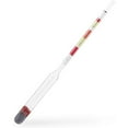 3 Scale Hydrometer Alcohol Brix Meter 3 in 1 Densimeter for Wine Beer ...