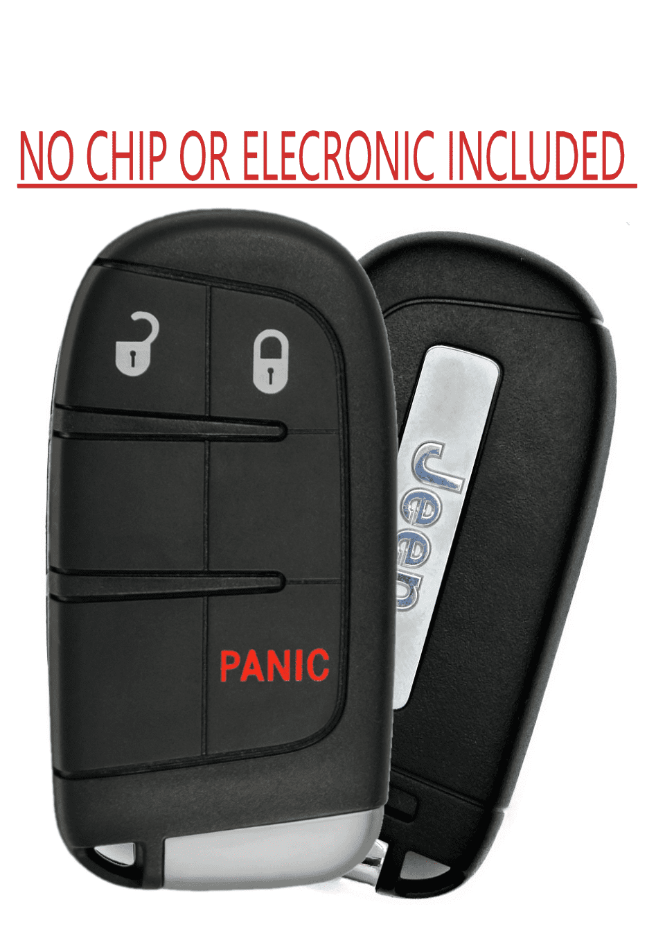 3 Button SMART KEY SHELL FOR JEEP GRAND CHEROKEE 2014 - 2020 ...