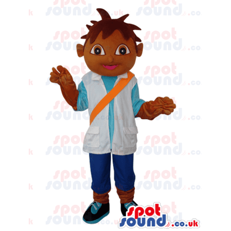 Dark Dora The Explorer Boy Popular Cartoon Character SPOTSOUND Mascot ...