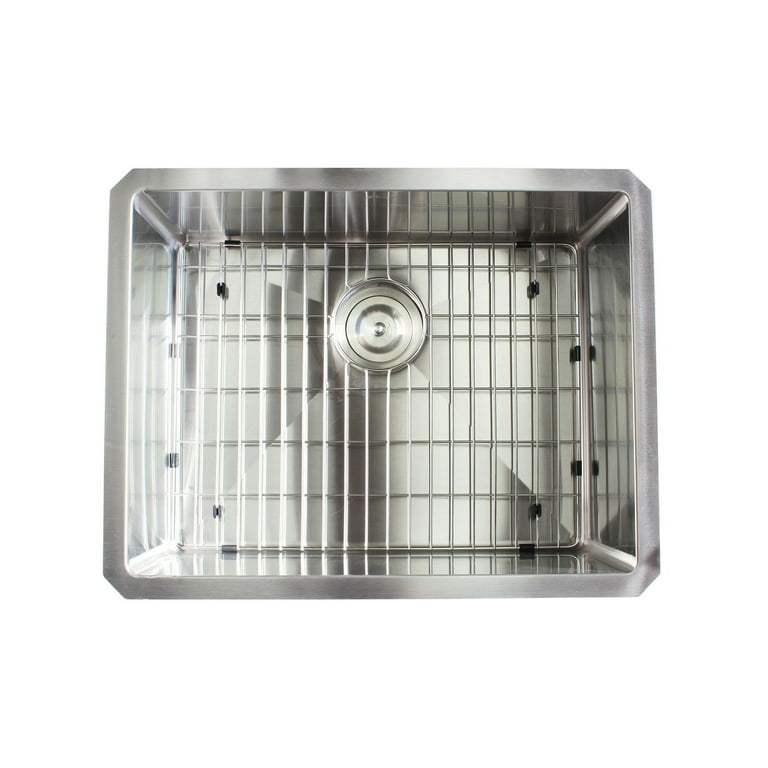 Compact Kitchen Sink Combo White Kitchen & Bar Sink, 15x17 Inch ...