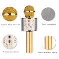 WS858 Bluetooth Wireless Karaoke Handheld Microphone USB KTV Player Bluetooth Mic Speaker Record ...