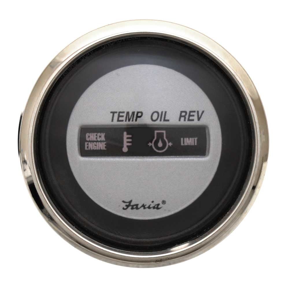 Faria Boat Systems Check Gauge GPK605A | Suzuki 2 Inch Silver - Walmart.com