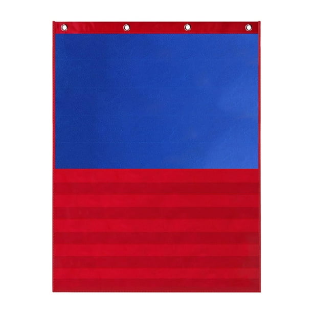 Felt Story Board Pocket Chart Wall Hanging Teaching Chart Classroom ...