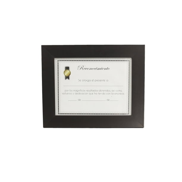 Marco Elegante Tamaño Carta Para Diplomas Reconocimientos Decor Home ...