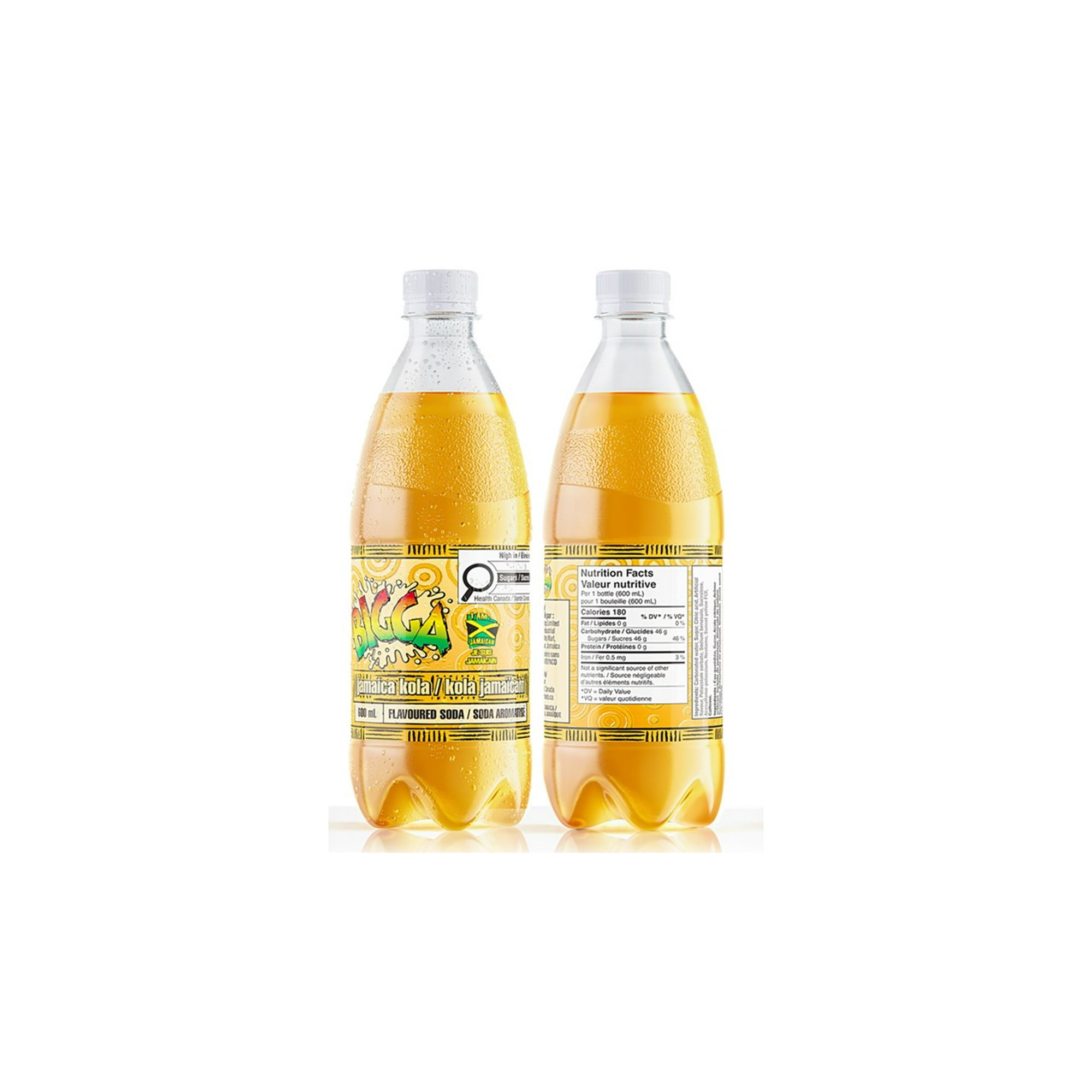 Click here for Bigga Flavoured Soda - Jamaica Kola 600ml prices