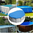 10x16 ft Oval Pool Cover for for Above Ground Pools Solar Cover ...