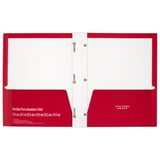 Five Star 2-Pocket Folder with Prong Fasteners, Red (34557) - Walmart.com