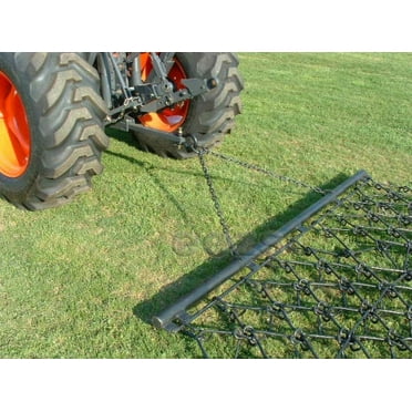 10' x 7' 6" Pasture Drag Chain Harrow - Overall 11' 6" Long - 1/2 ...