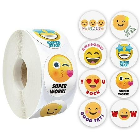 Reward Stickers 500 PCS Motivational Stickers Roll for Kids for School ...