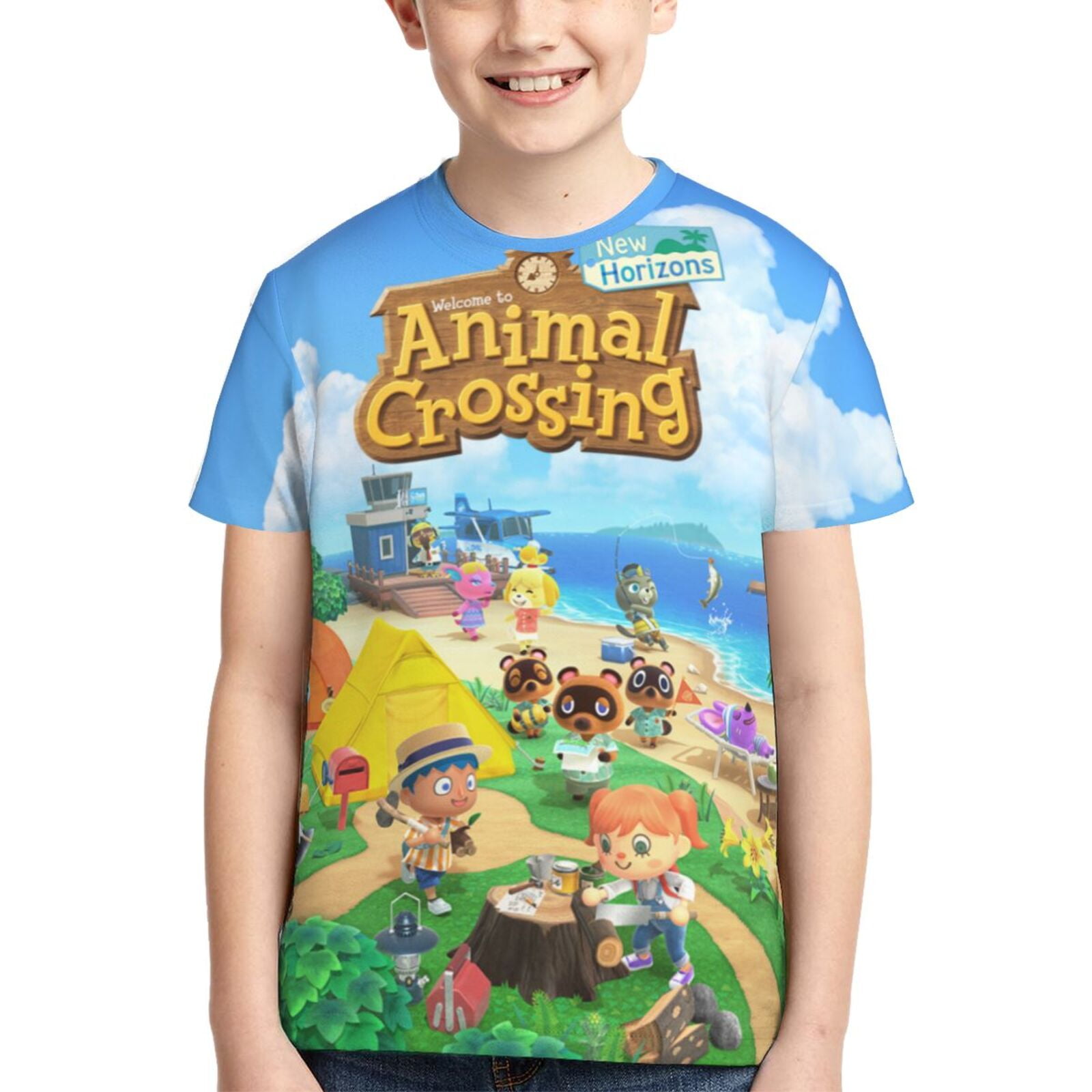 Click here for Obpoewk Youth Animal Crossing T Shirts 3d Printed... prices